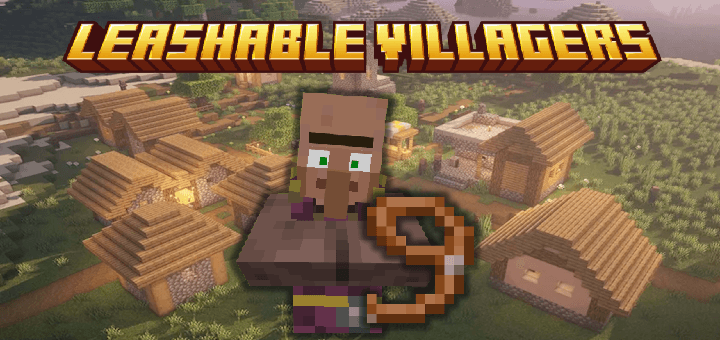 Leashable Villagers - Gallery - Minecraft Bedrock Addons - CurseForge