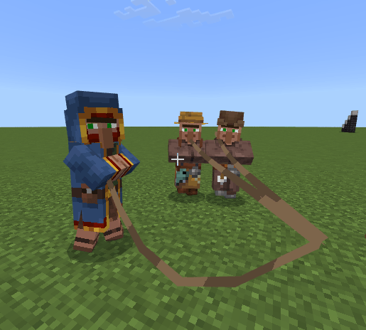 Leashable Villagers - Gallery - Minecraft Bedrock Addons - CurseForge