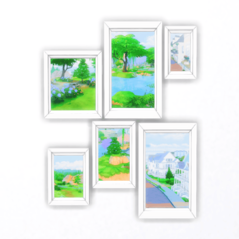 Newcrest Landscape Art - The Sims 4 Build / Buy - CurseForge