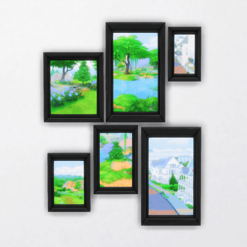 Newcrest Landscape Art - The Sims 4 Build / Buy - CurseForge