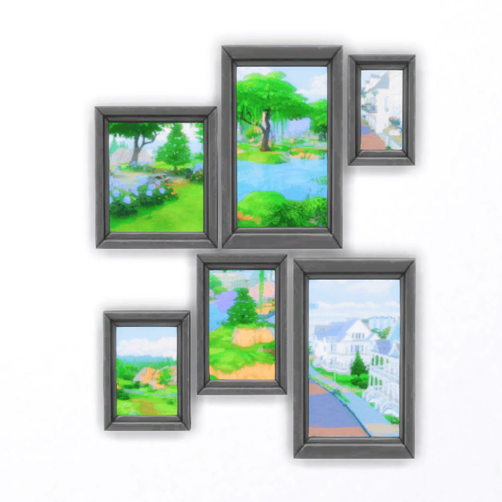 Newcrest Landscape Art - The Sims 4 Build / Buy - CurseForge