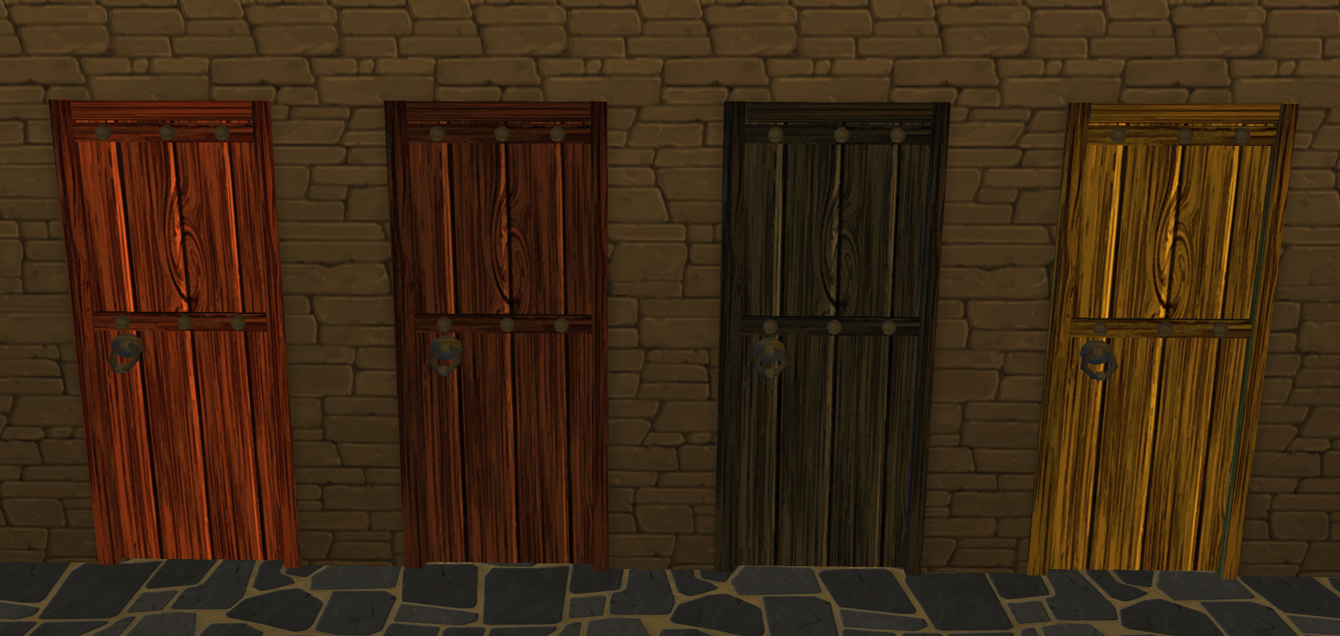 Medieval rustic and fantasy door - Screenshots - The Sims 4 Build / Buy - CurseForge
