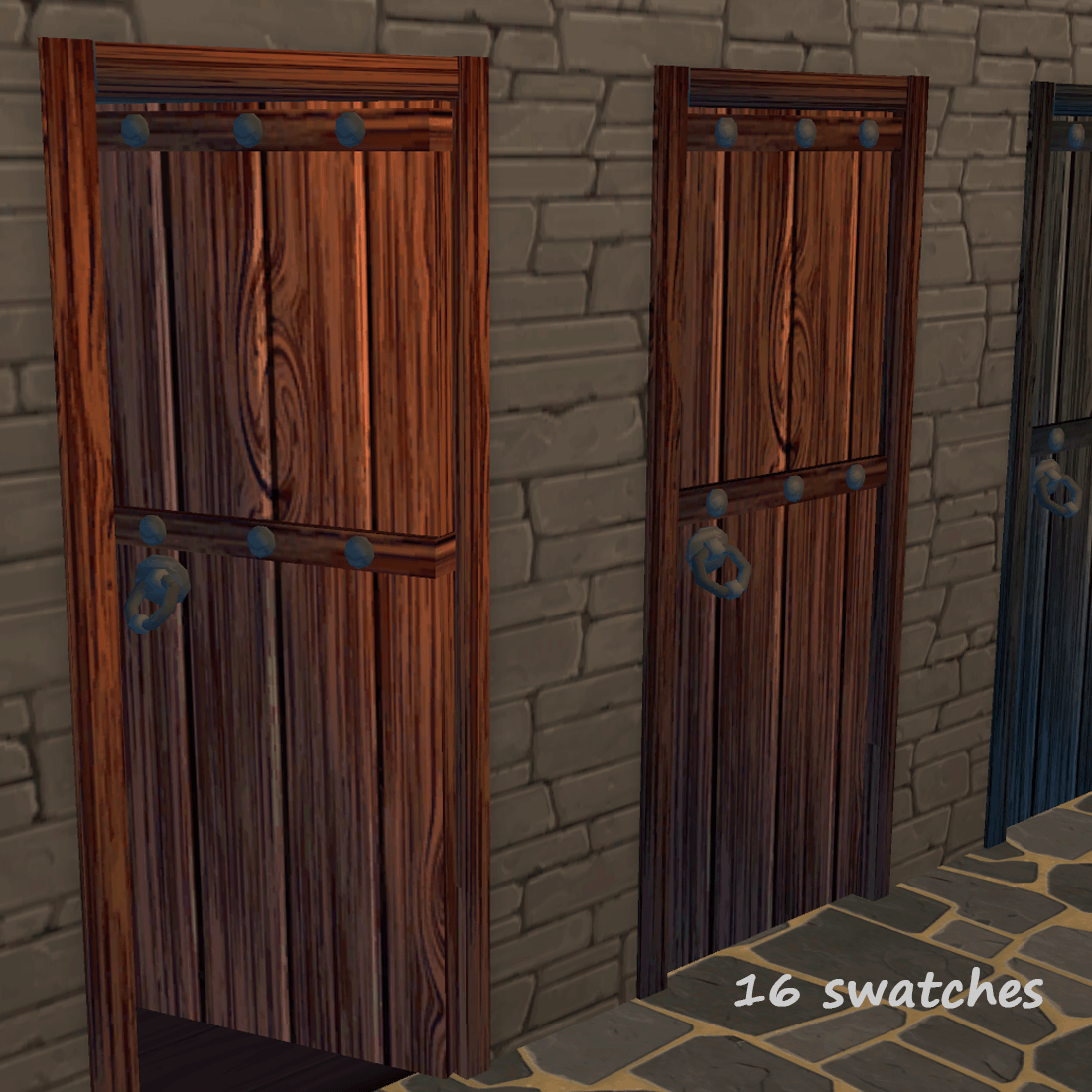 Medieval rustic and fantasy door - Gallery - The Sims 4 Build / Buy - CurseForge