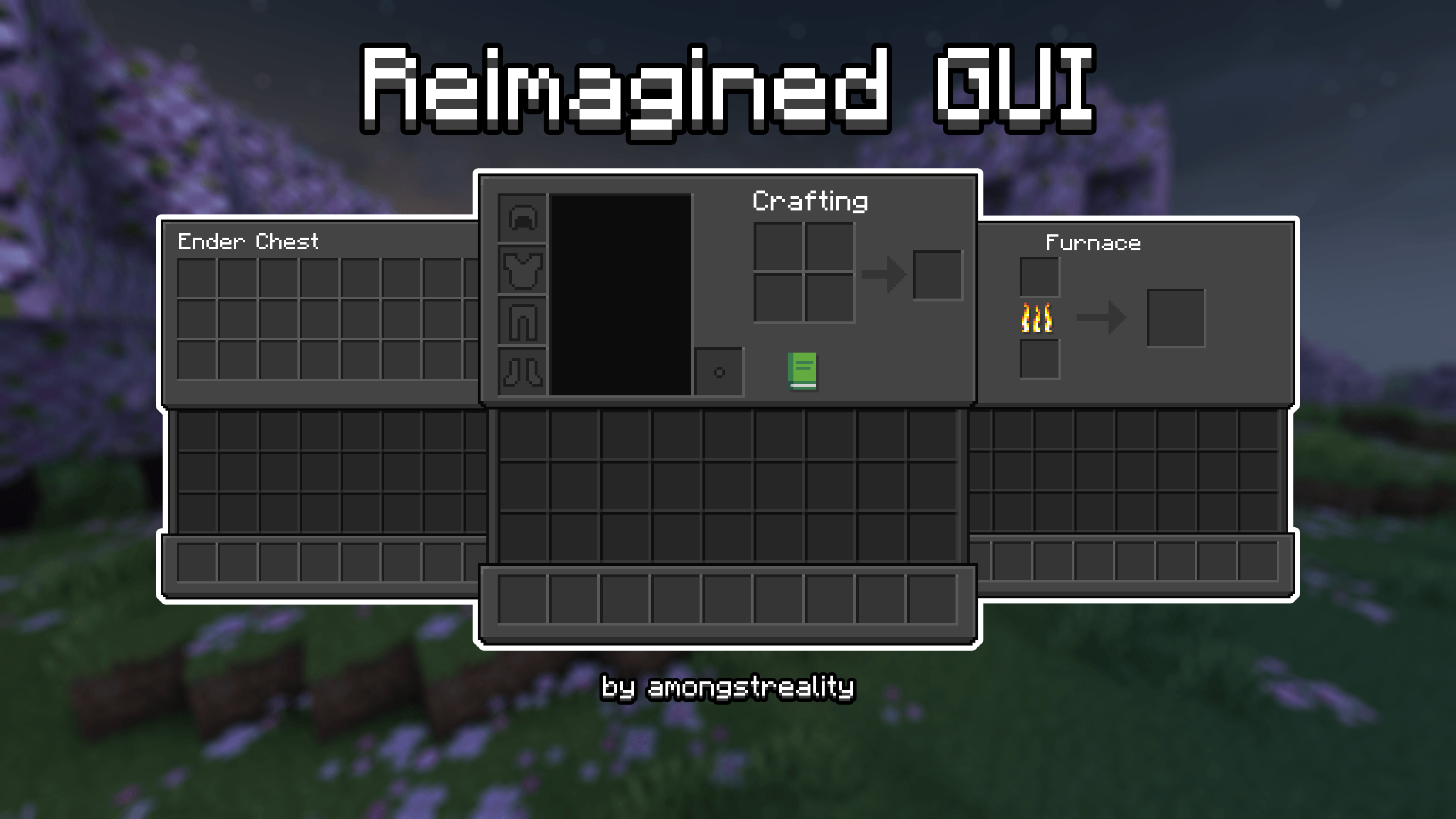 Reimagined Gui (Dark) - Minecraft Resource Packs - CurseForge