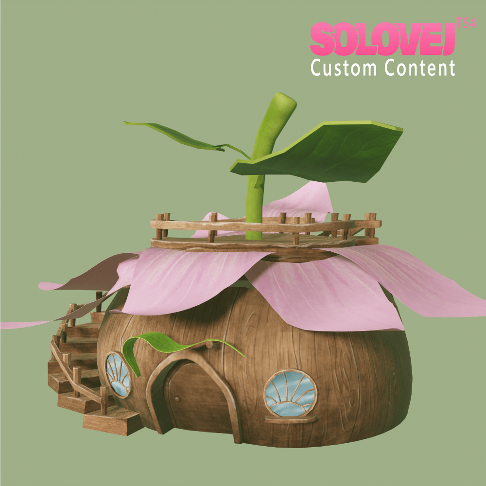 Fairy house | Participant Summer ModJam - Gallery - The Sims 4 Build / Buy - CurseForge