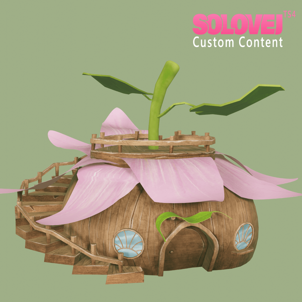 Fairy house | Participant Summer ModJam - Gallery - The Sims 4 Build / Buy - CurseForge
