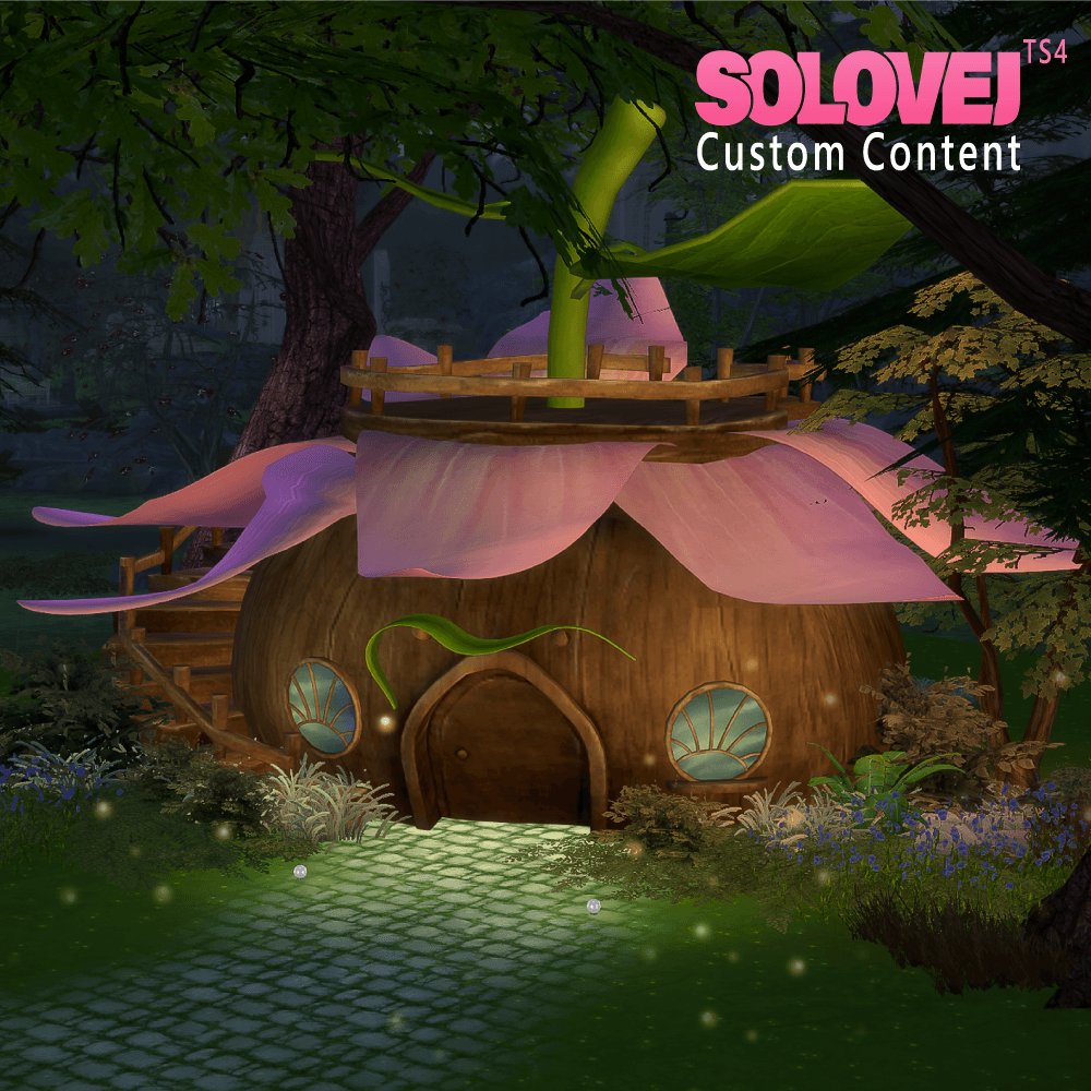 Fairy house | Participant Summer ModJam - Gallery - The Sims 4 Build / Buy - CurseForge