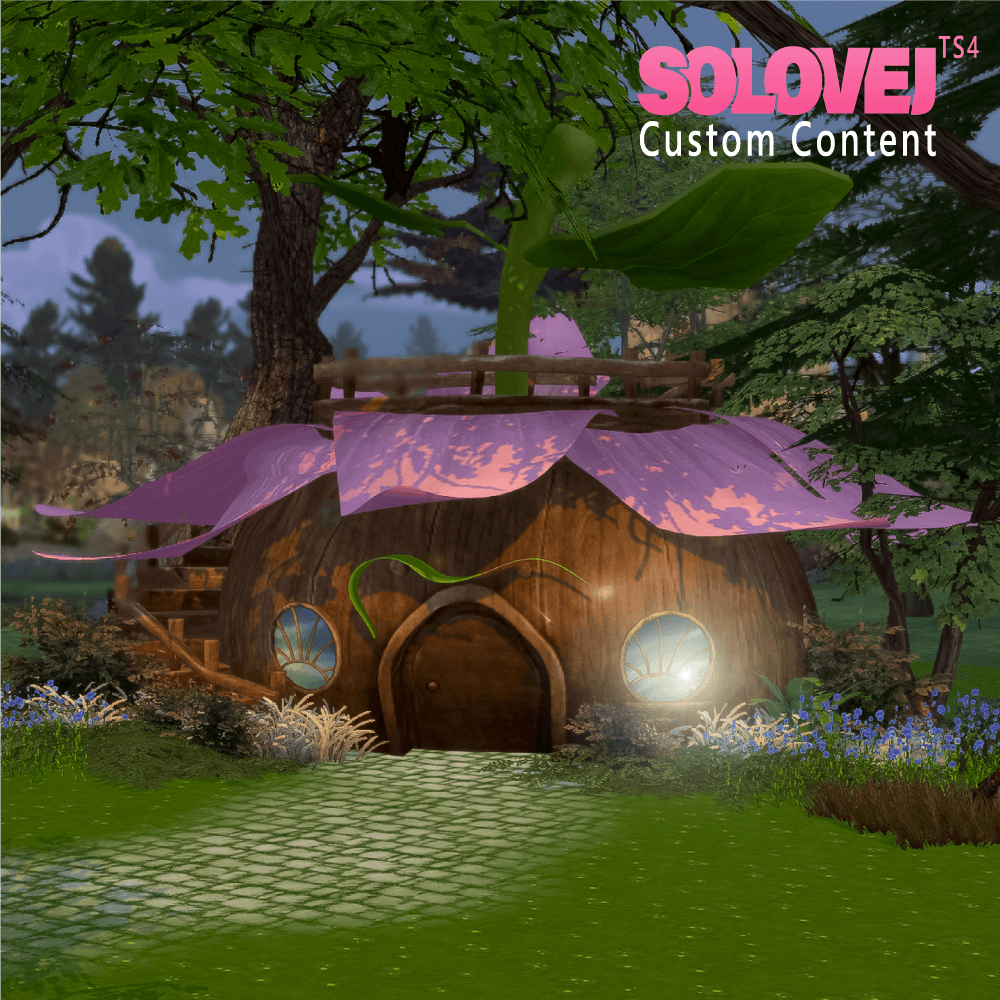 Fairy house | Participant Summer ModJam - Gallery - The Sims 4 Build / Buy - CurseForge