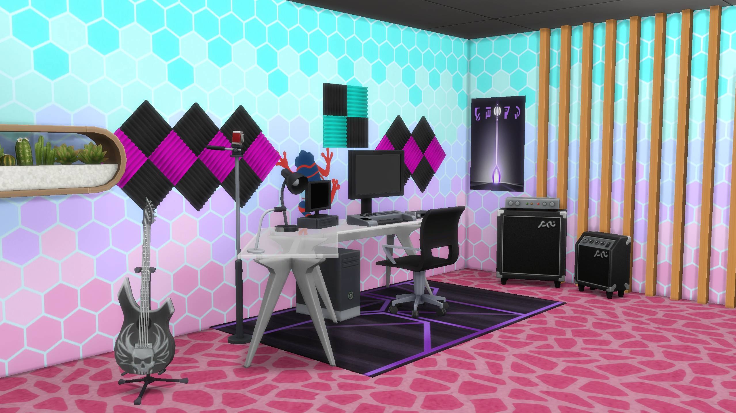 Modular Sound Absorption Panels - Gallery - The Sims 4 Build / Buy ...