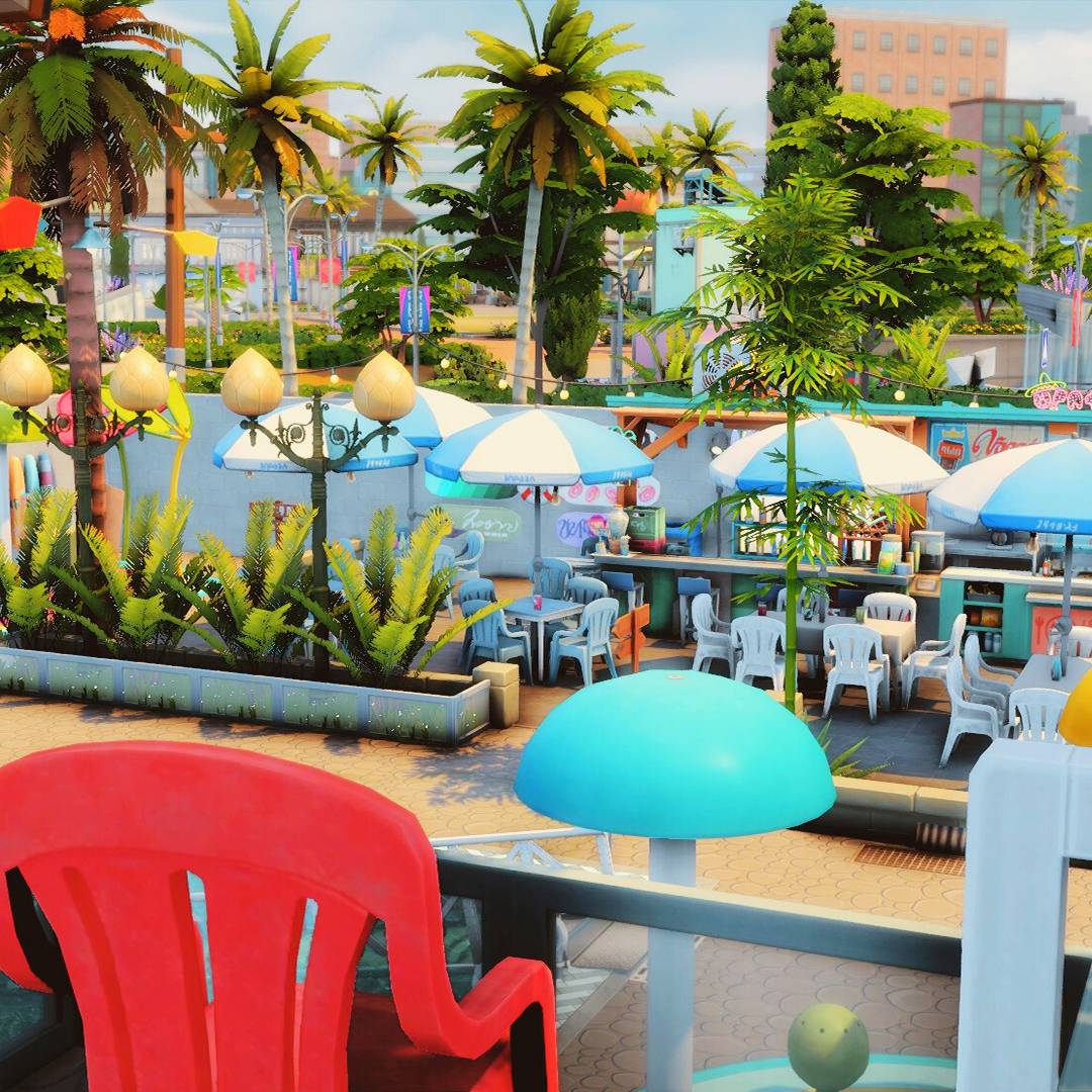 Blue Lagoon Swimming Pool - Gallery - The Sims 4 Rooms / Lots - CurseForge
