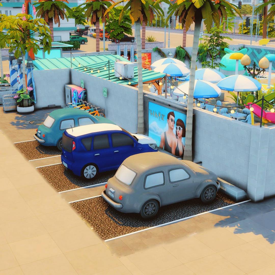 Blue Lagoon Swimming Pool - Gallery - The Sims 4 Rooms / Lots - CurseForge