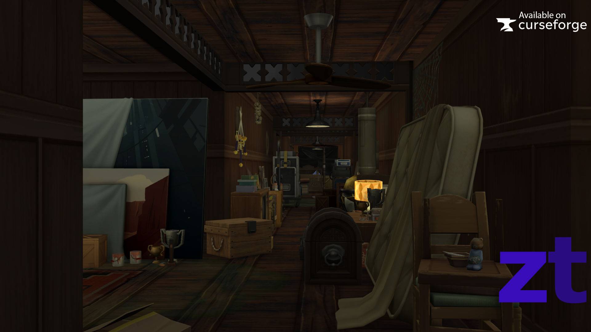 ZT Tudor Gothic Mansion (Rose Red) - Gallery - The Sims 4 Rooms / Lots - CurseForge