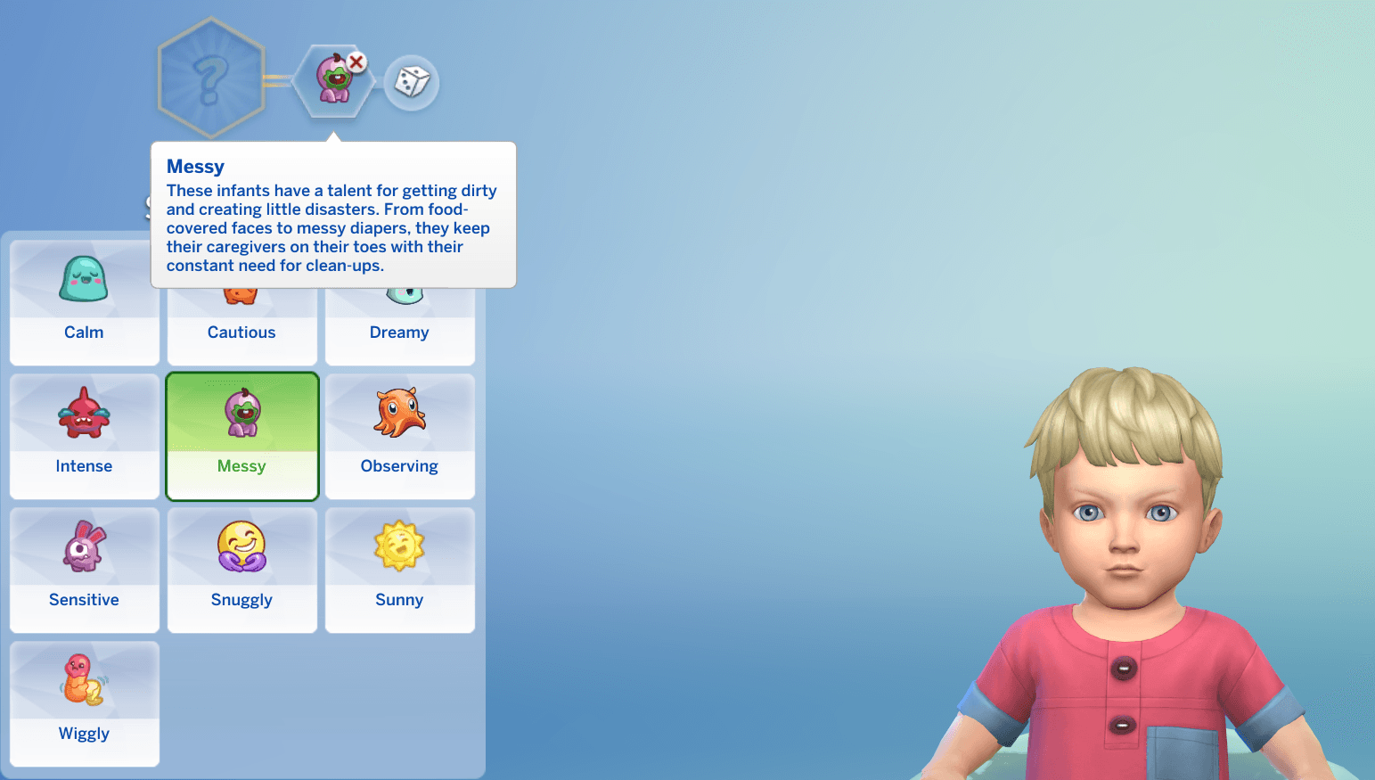 Infant Trait - Messy - Gallery - The Sims 4 Mods - CurseForge