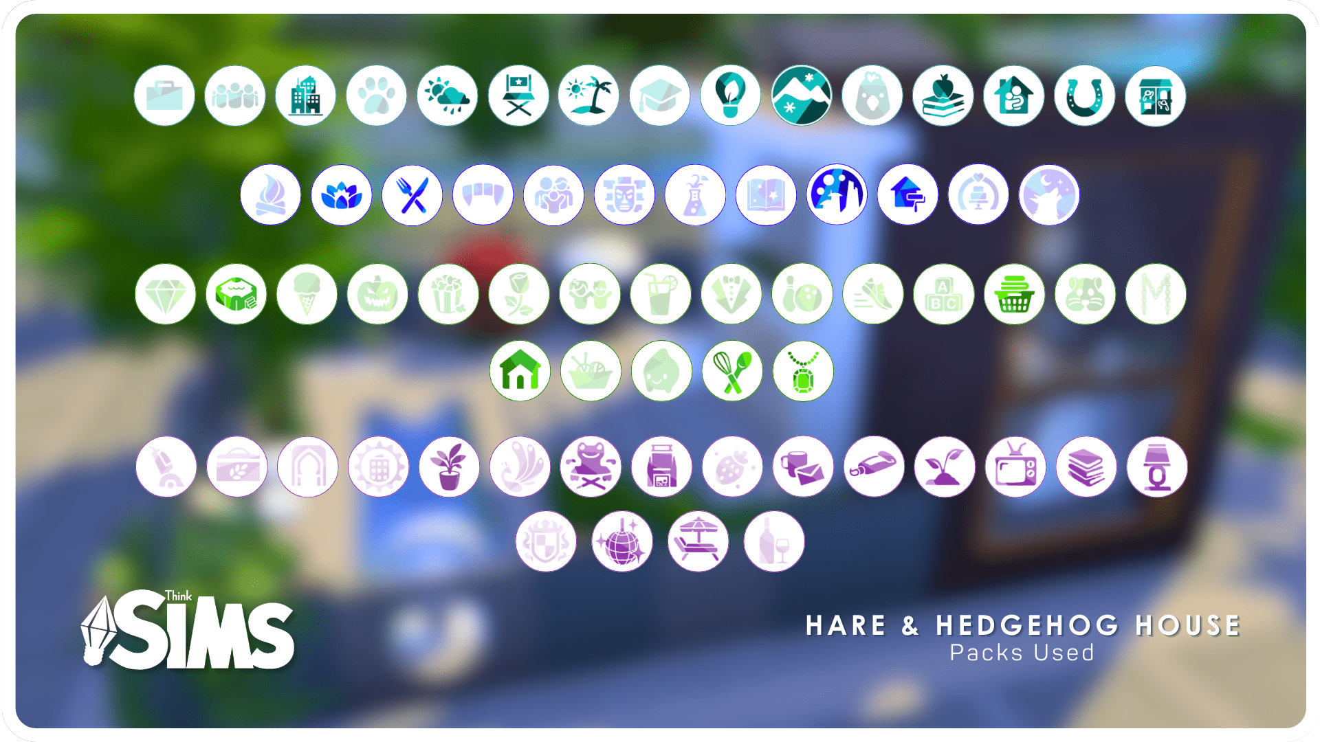 Hare & Hedgehog House - Gallery - The Sims 4 Rooms / Lots - CurseForge
