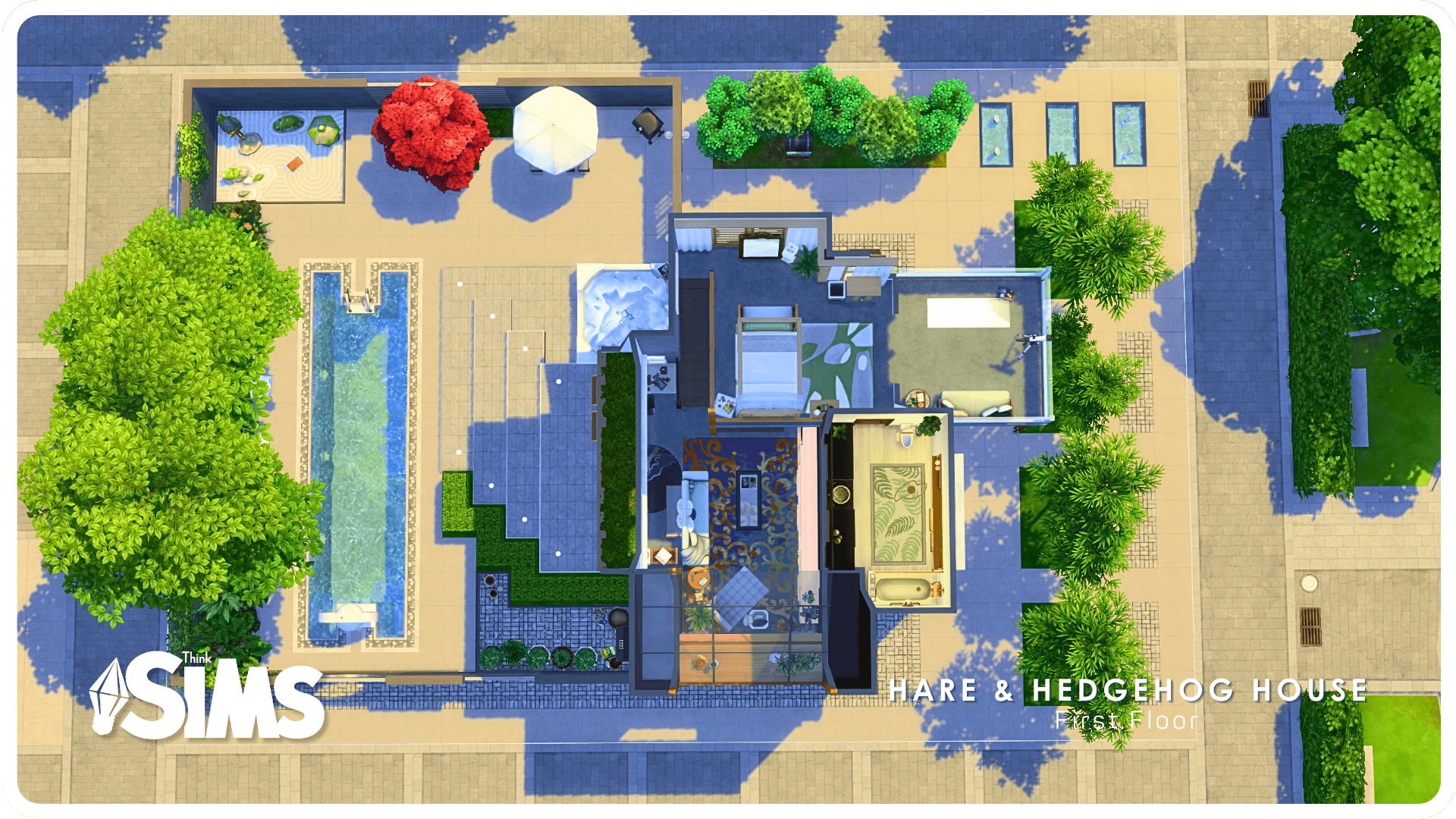 Hare & Hedgehog House - Gallery - The Sims 4 Rooms / Lots - CurseForge