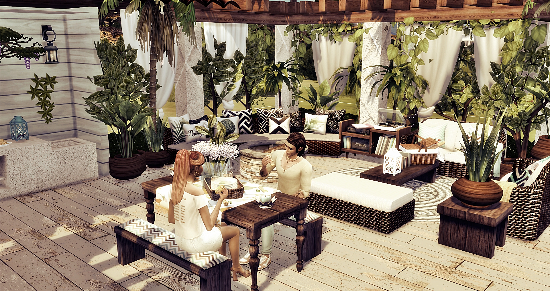 Summer patio - Gallery - The Sims 4 Rooms / Lots - CurseForge