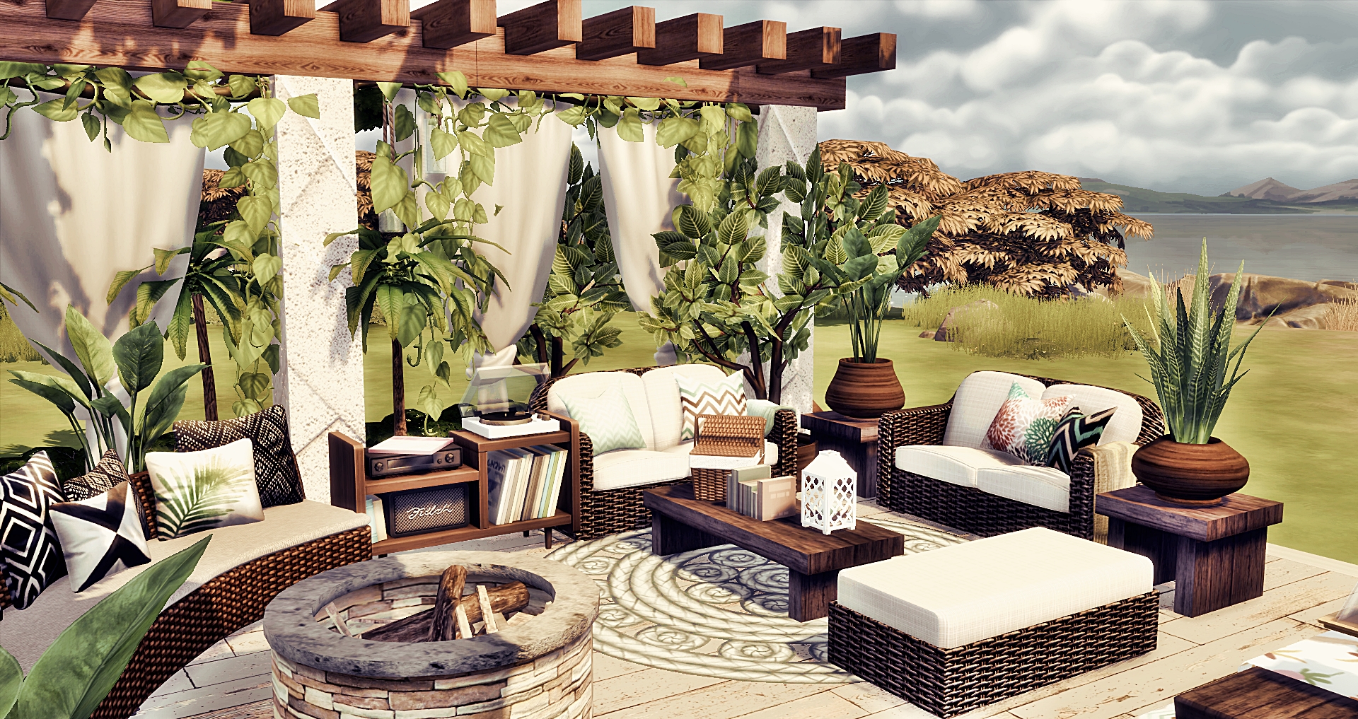Summer patio - Gallery - The Sims 4 Rooms / Lots - CurseForge