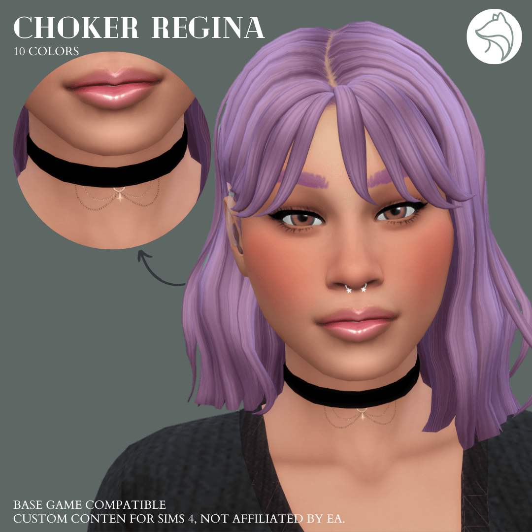 [SWH] Choker_Necklace_Regina_F - Gallery - The Sims 4 Create a Sim ...
