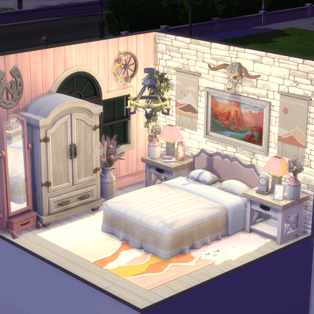 Cute Pink Bedroom - Gallery - The Sims 4 Rooms / Lots - CurseForge