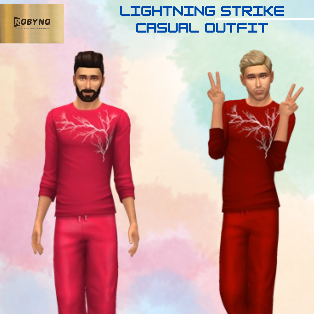 Lightning Strike Casual Outfit - Basegame Compatible - Gallery - The ...