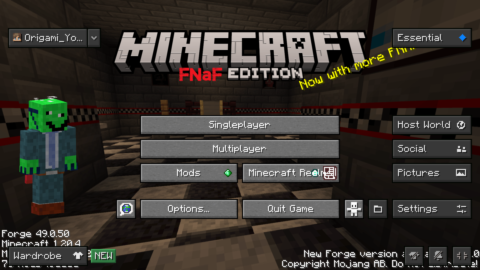 Fnaf Textures - Gallery - Minecraft Resource Packs - CurseForge