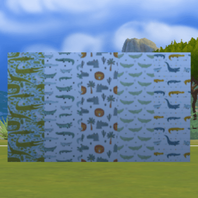 Mr.Croco Wallpaper - Gallery - The Sims 4 Build / Buy - CurseForge