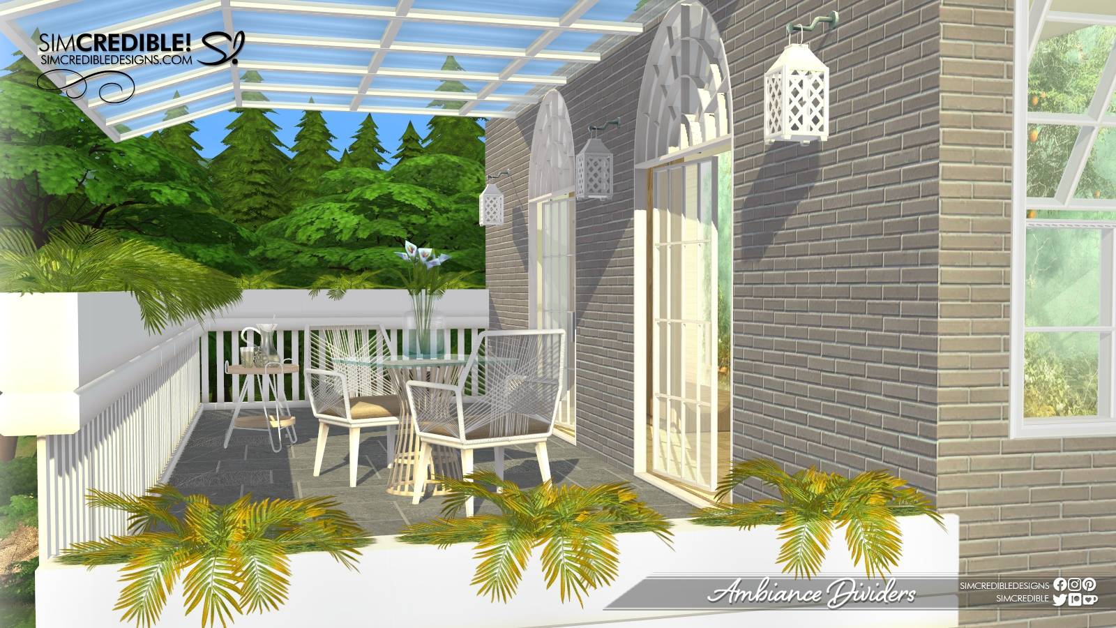 Ambiance Dividers set 1 .ೃ࿔* - Gallery - The Sims 4 Build / Buy ...