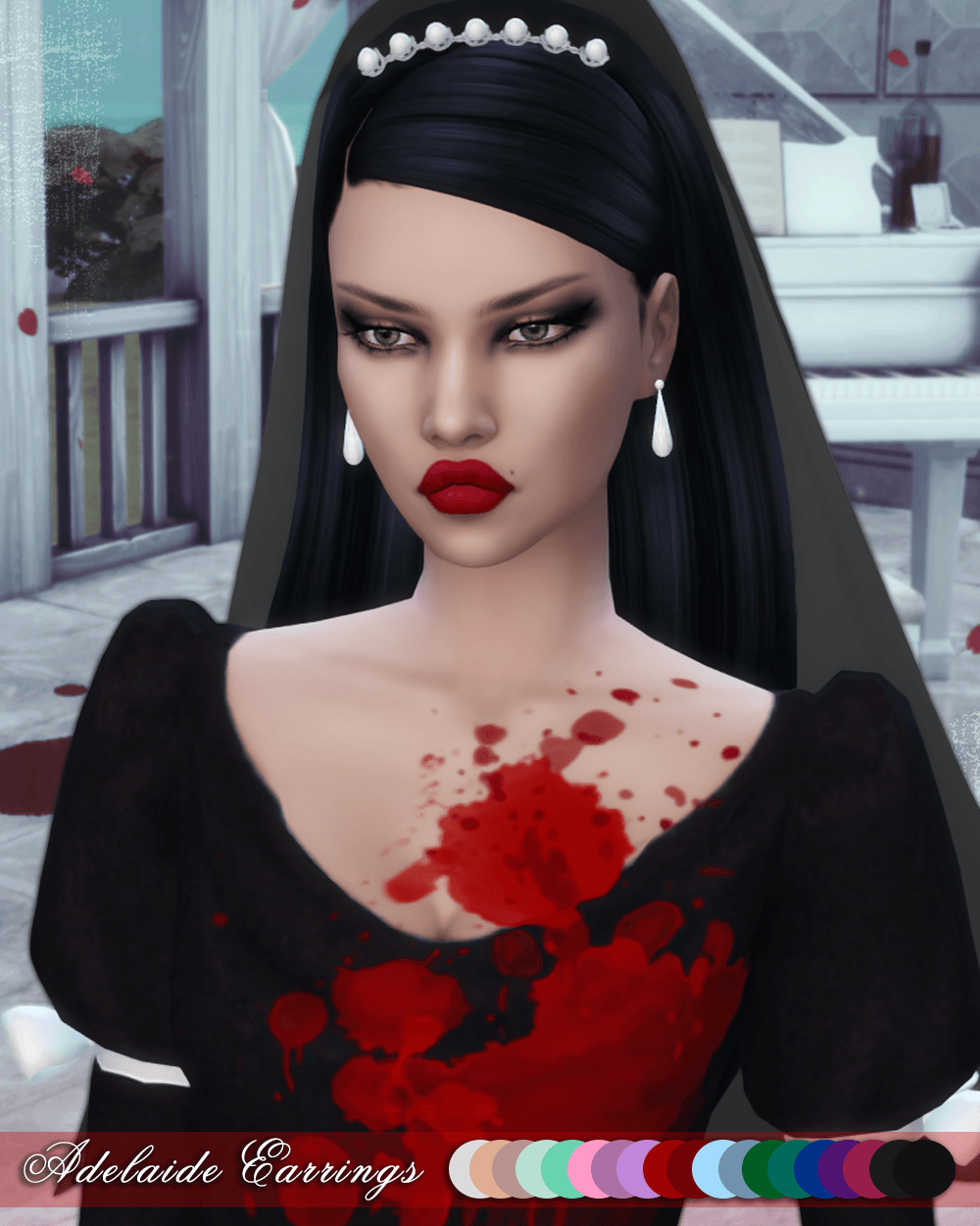 Adelaide Earrings - The Sims 4 Create a Sim - CurseForge