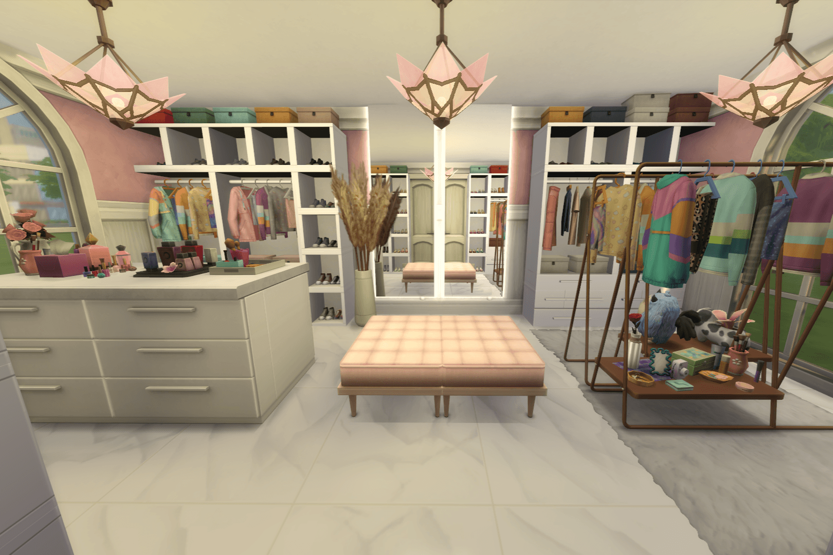 Dream Walk-in-Wardrobe - Gallery - The Sims 4 Rooms / Lots - CurseForge