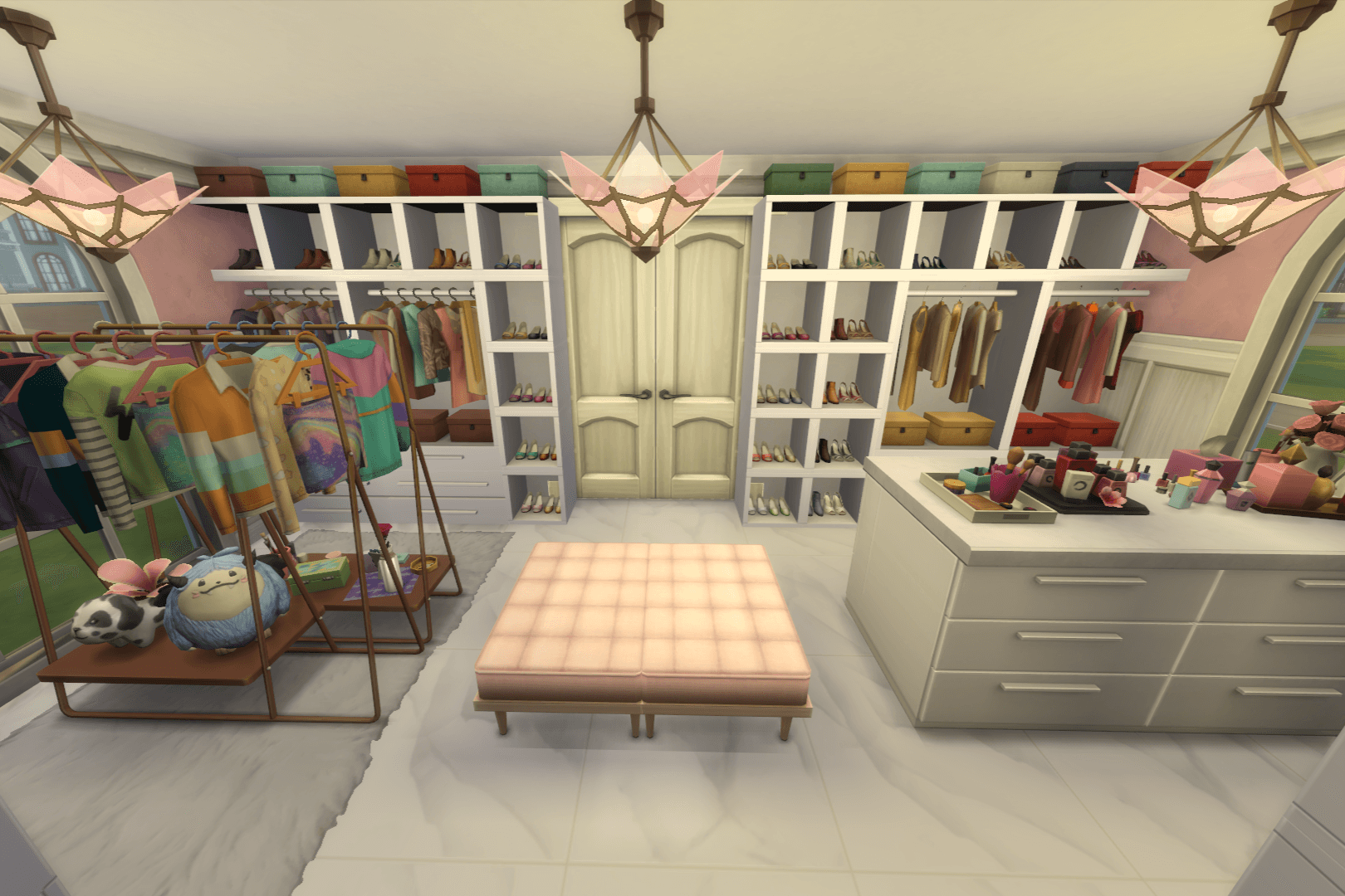Dream Walk-in-Wardrobe - Gallery - The Sims 4 Rooms / Lots - CurseForge