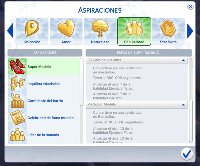 FAMOUS MODEL - Gallery - The Sims 4 Mods - CurseForge