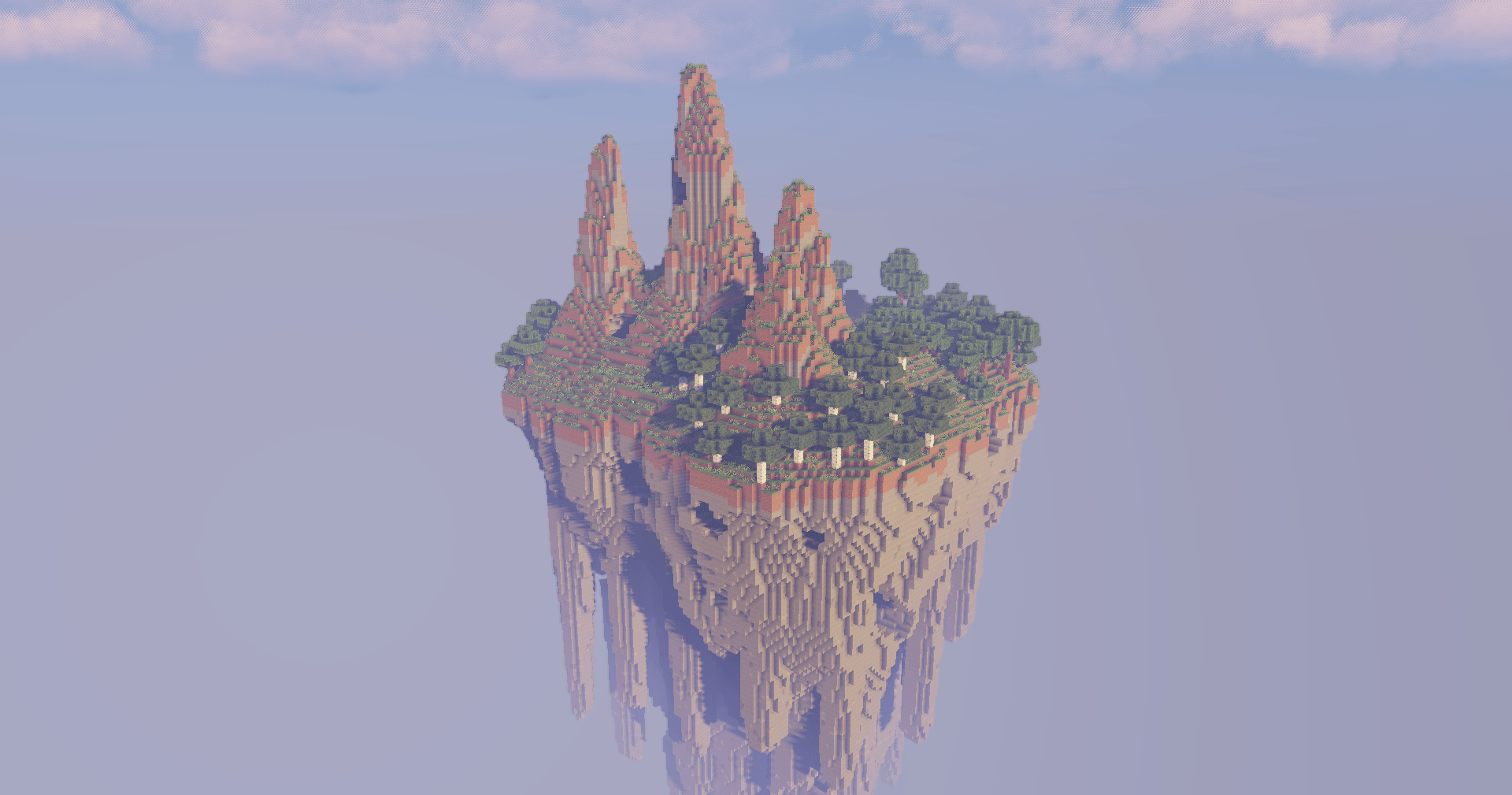 Real Life Sky Floating Island - Gallery - Minecraft Worlds - CurseForge
