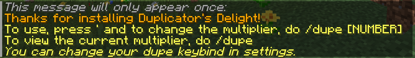 Dupe Command V2 (Duplicator's Delight) - Gallery - Minecraft Mods ...