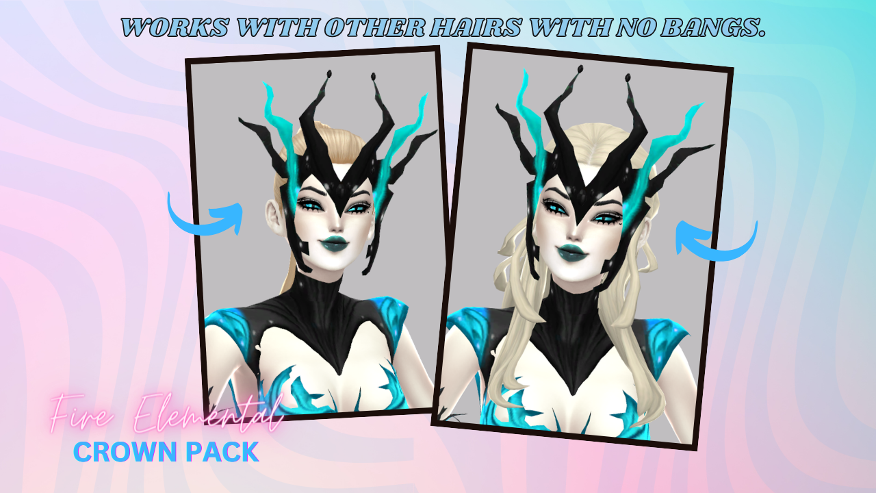 [JBTN] Fire Elemental Crown - Gallery - The Sims 4 Create a Sim ...