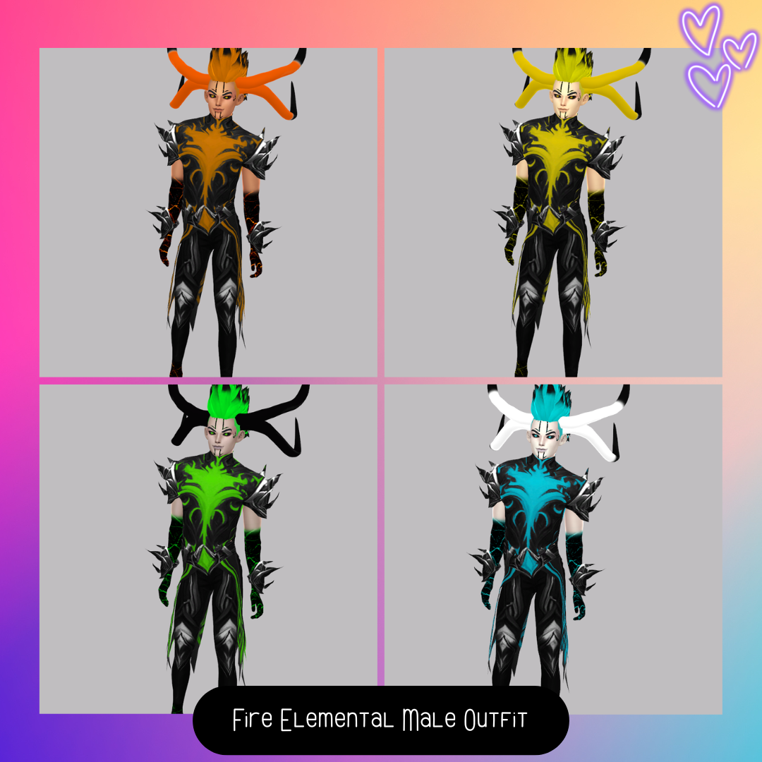 [JBTN] Fire Elemental Male Outfit - Gallery - The Sims 4 Create a Sim ...