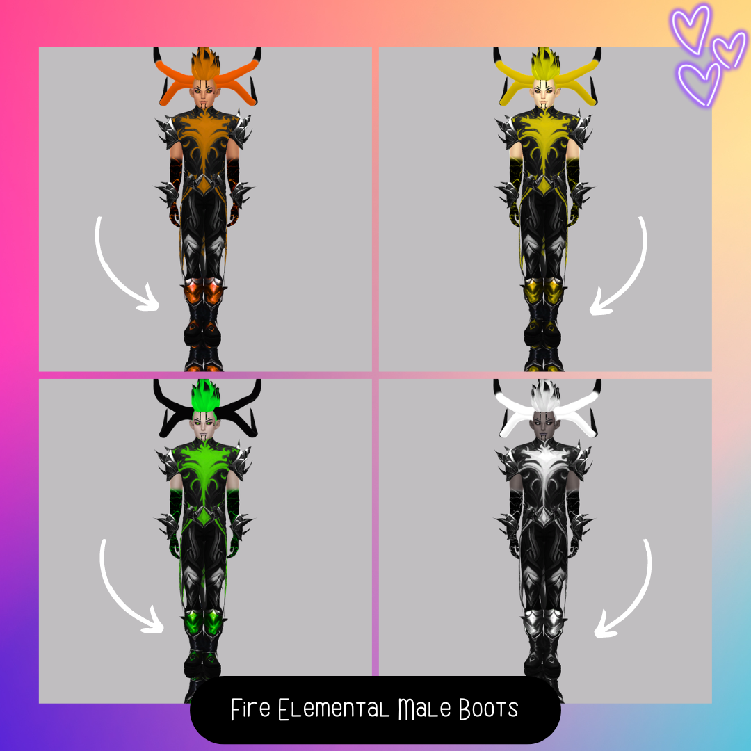 [JBTN] Fire Elemental Male Boots - Gallery - The Sims 4 Create a Sim ...