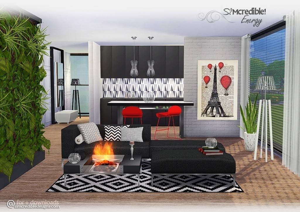 Energy Living 📺 - Gallery - The Sims 4 Build / Buy - CurseForge