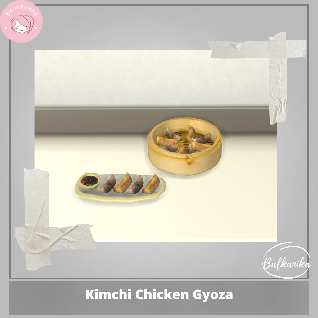 Kimchi Chicken Gyoza - Gallery - The Sims 4 Mods - CurseForge