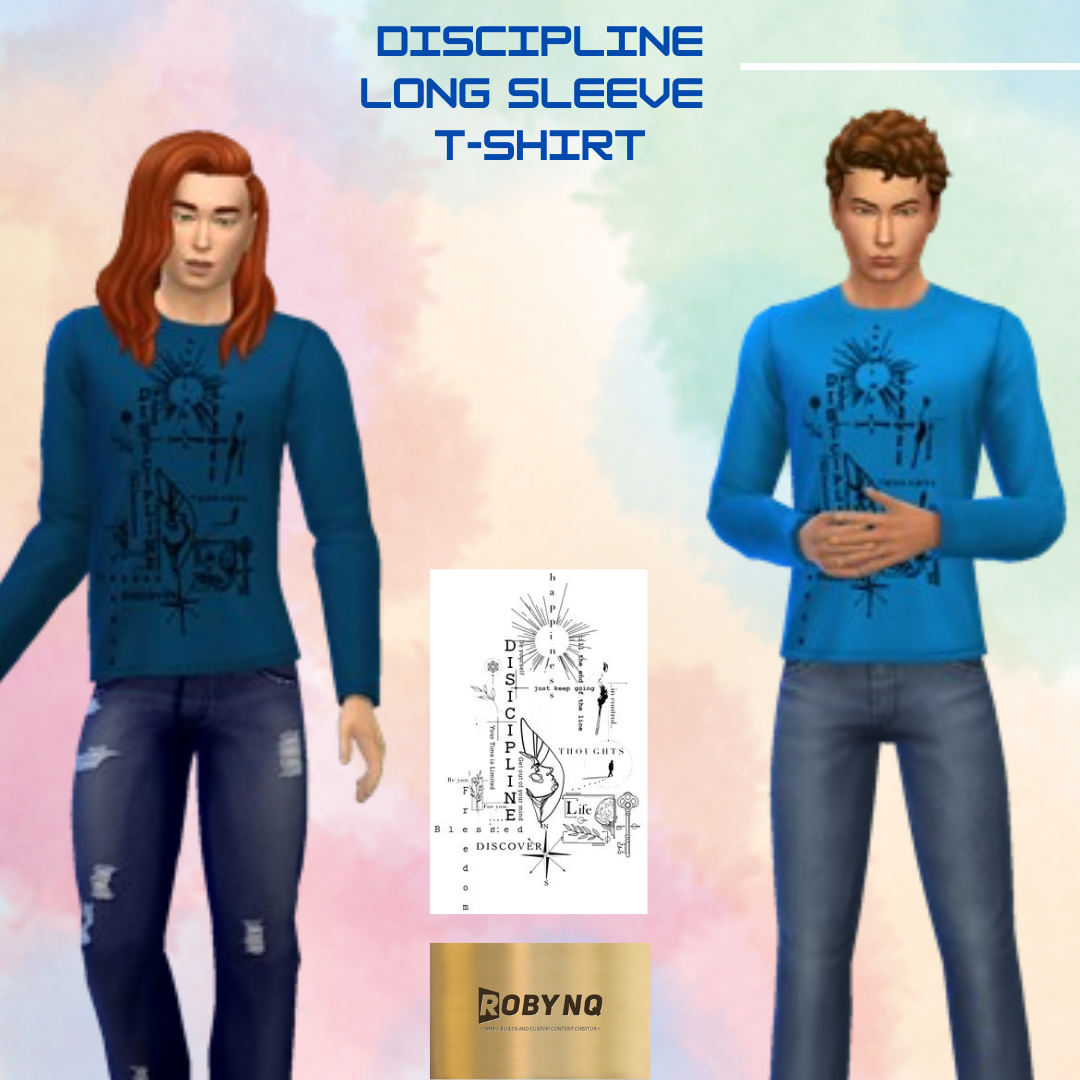 Discipline Long Sleeve T-Shirt - Basegame compatible - Gallery - The ...