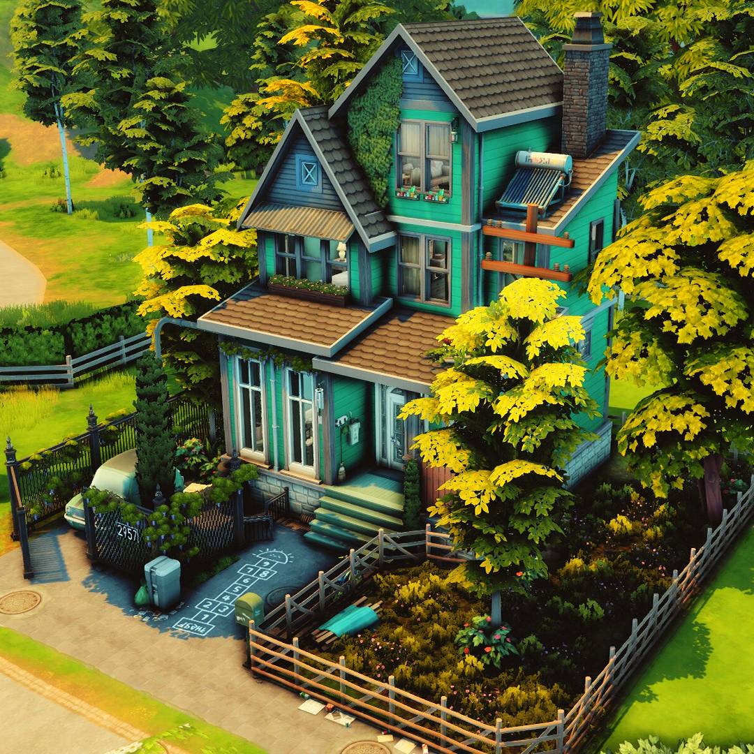 Realistic Family House V2 - Gallery - The Sims 4 Rooms / Lots - CurseForge