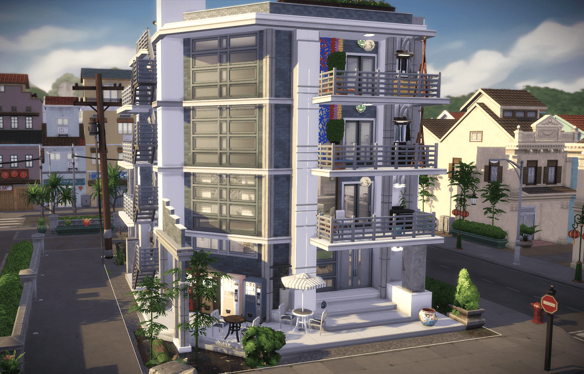 Micro Max Modern Apartment Base game - Gallery - The Sims 4 Rooms ...