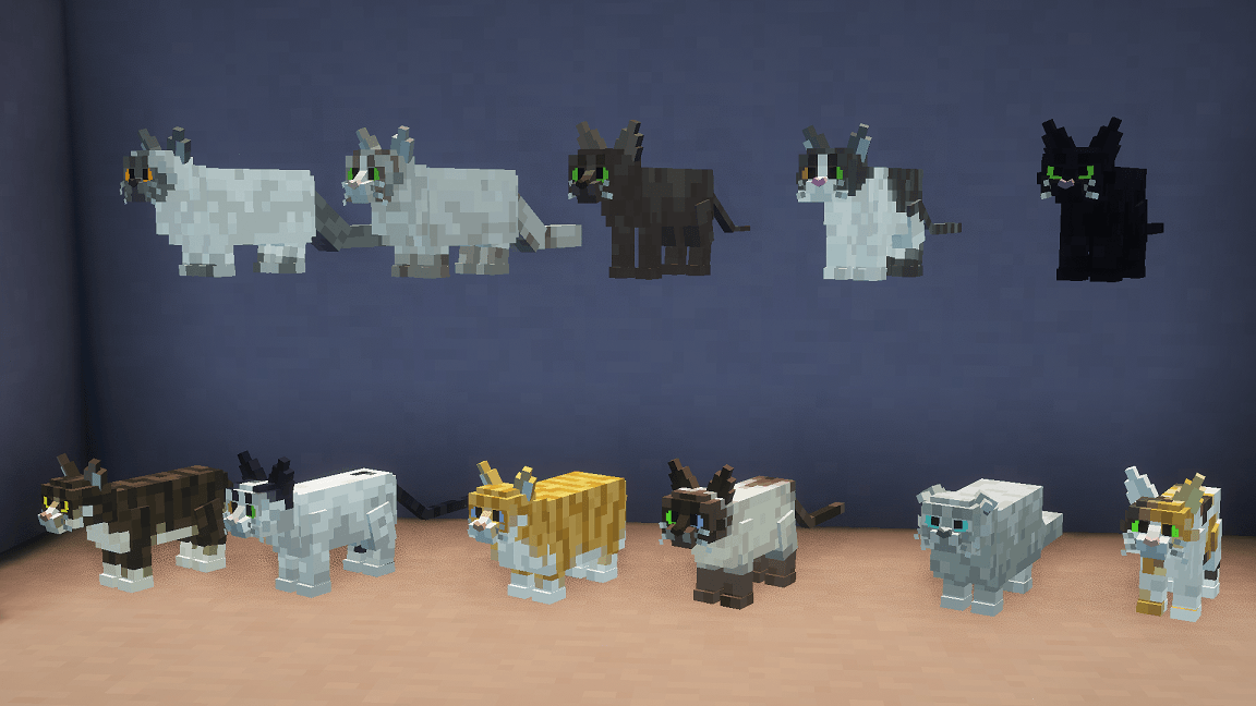 Better Cats! - Gallery - Minecraft Resource Packs - CurseForge