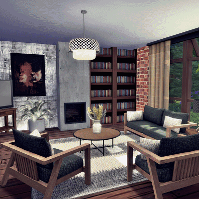 Modern Loft - Gallery - The Sims 4 Build / Buy - CurseForge