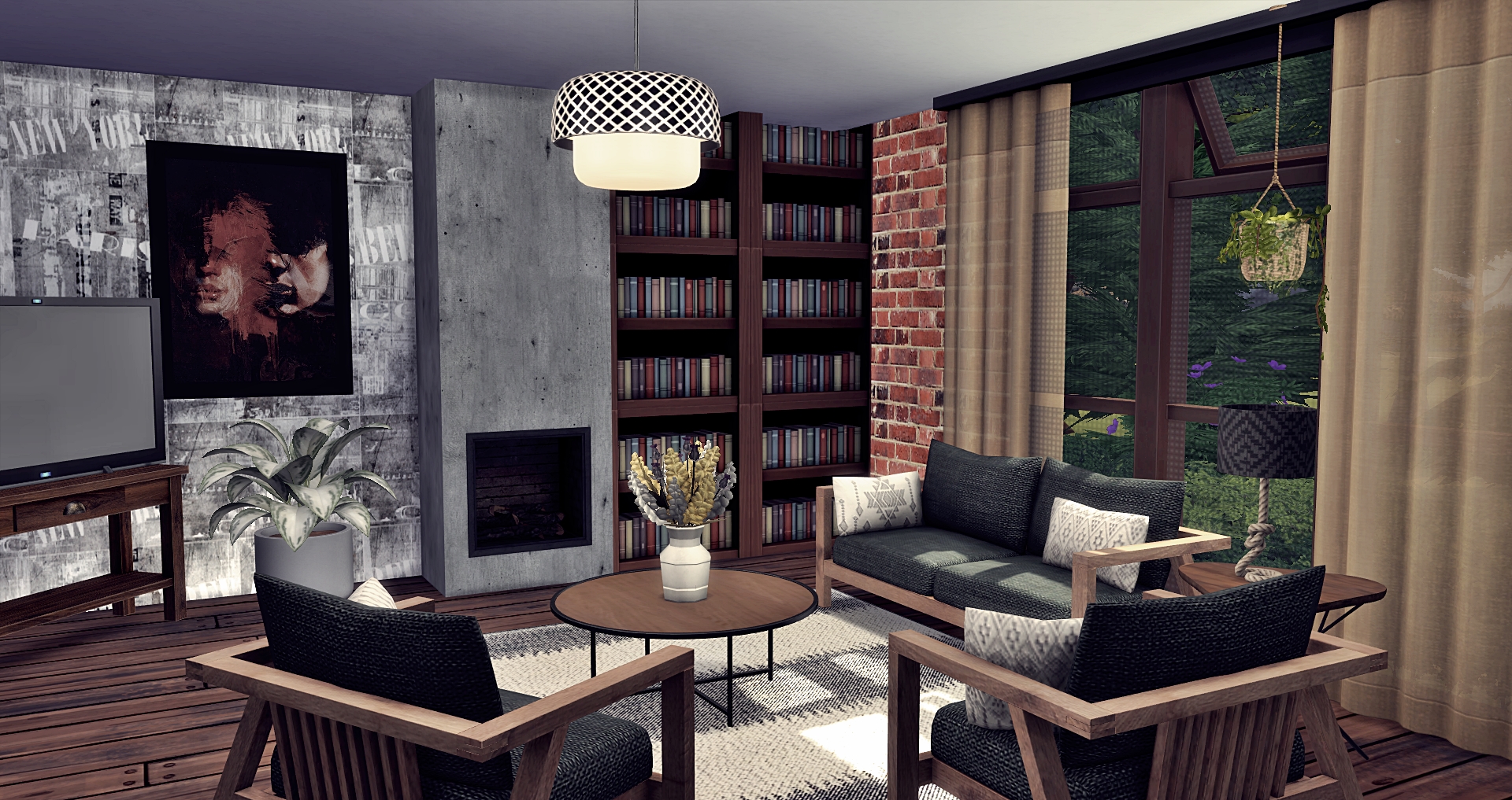 Modern Loft - Gallery - The Sims 4 Build / Buy - CurseForge