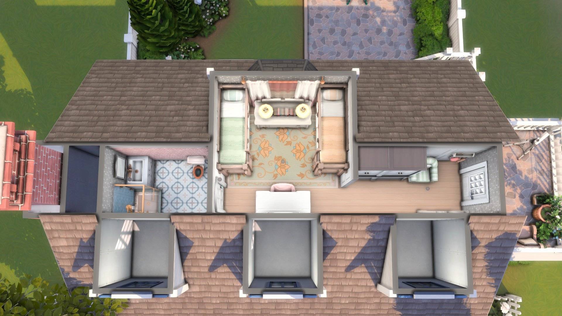 Cute Small Home - Gallery - The Sims 4 Rooms / Lots - CurseForge