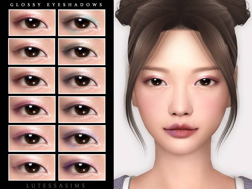 Glossy Eyeshadows - Gallery - The Sims 4 Create a Sim - CurseForge
