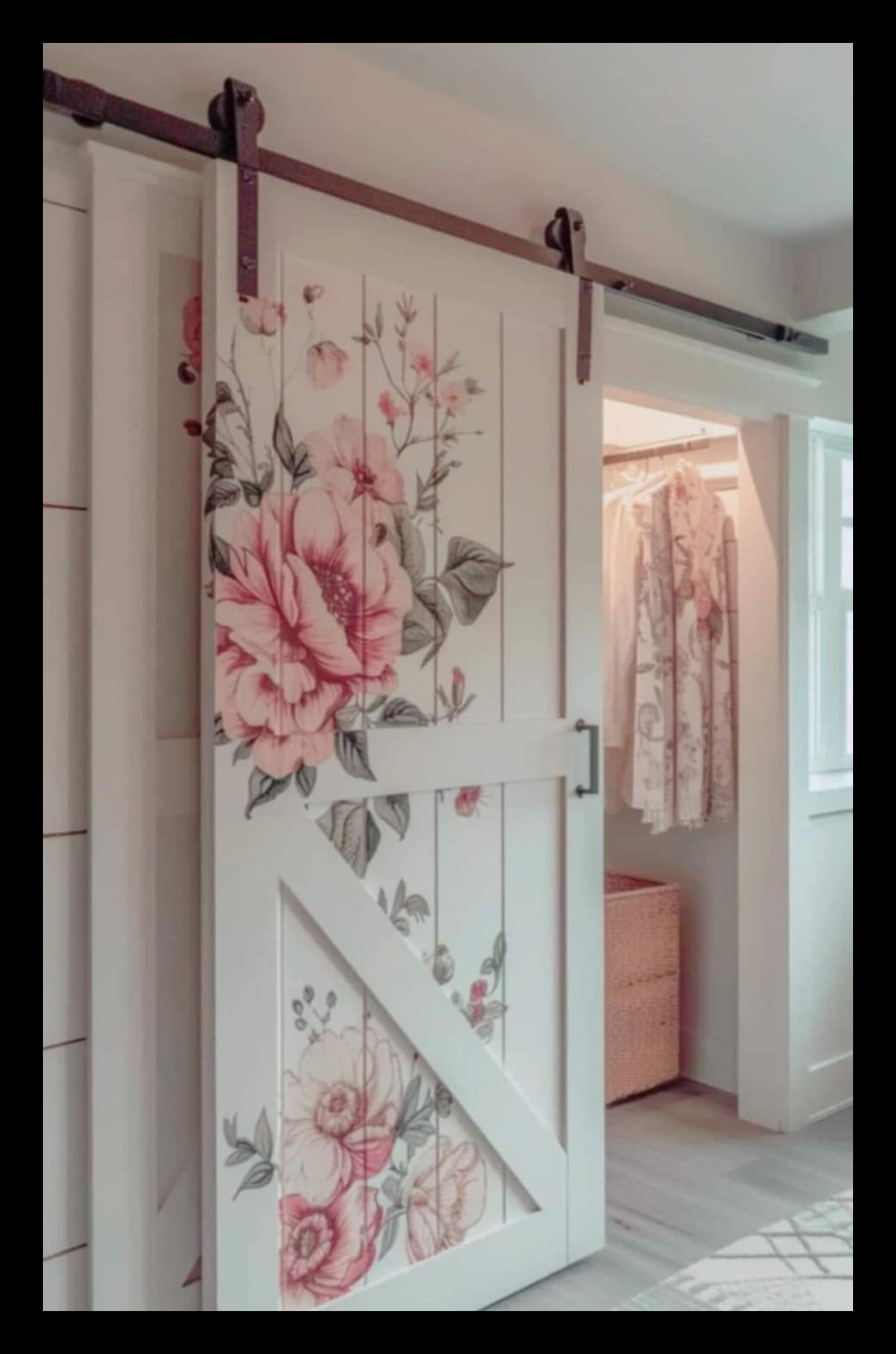 Sliding Barn Door - Floral Recolours - Gallery - The Sims 4 Build / Buy ...