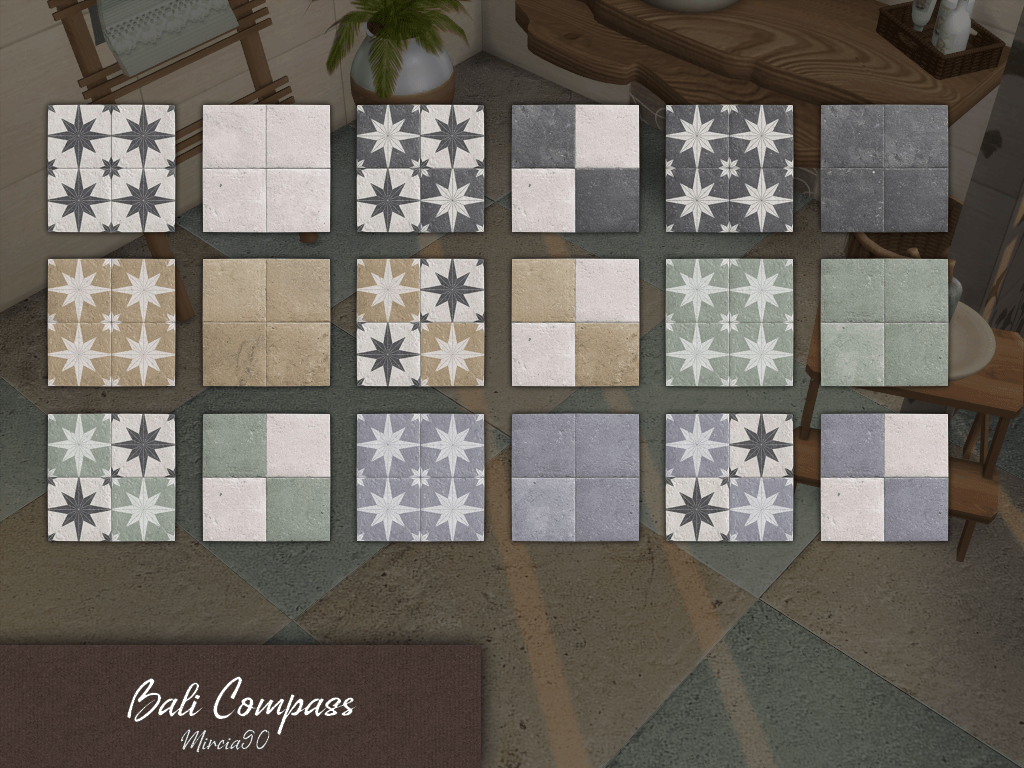 Bali Compass Floor - Gallery - The Sims 4 Build / Buy - CurseForge