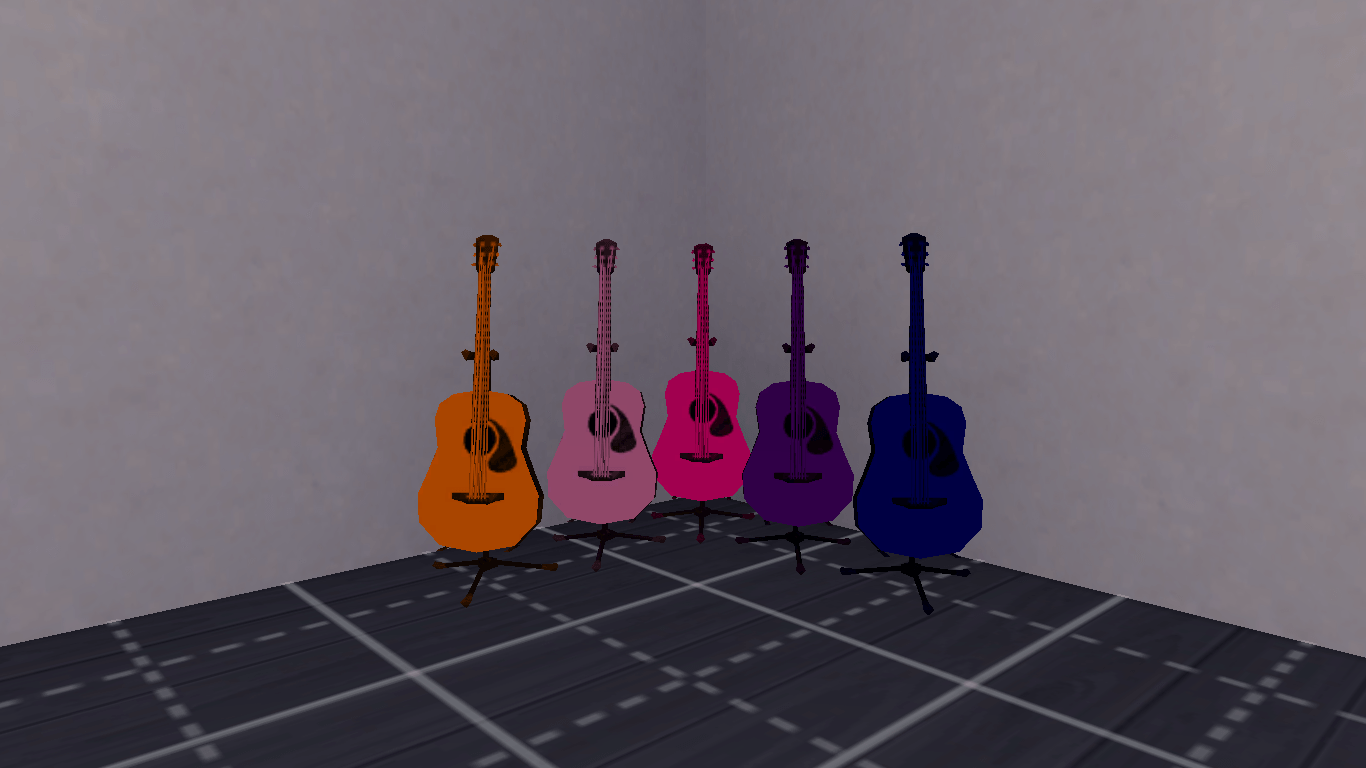 More Guitar Swatches - Gallery - The Sims 4 Build / Buy - CurseForge