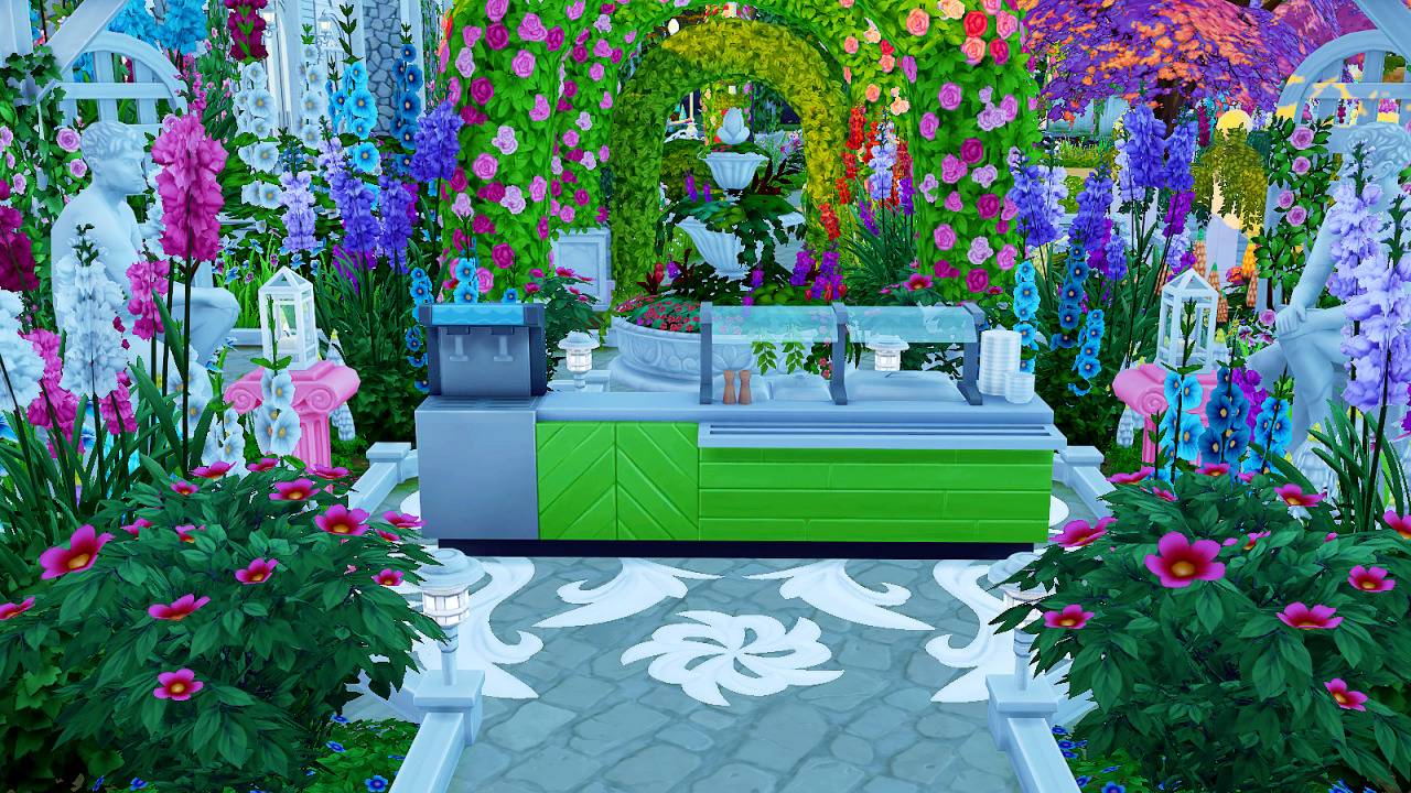 Bon Appetite Cafeteria Station - Gallery - The Sims 4 Build / Buy ...